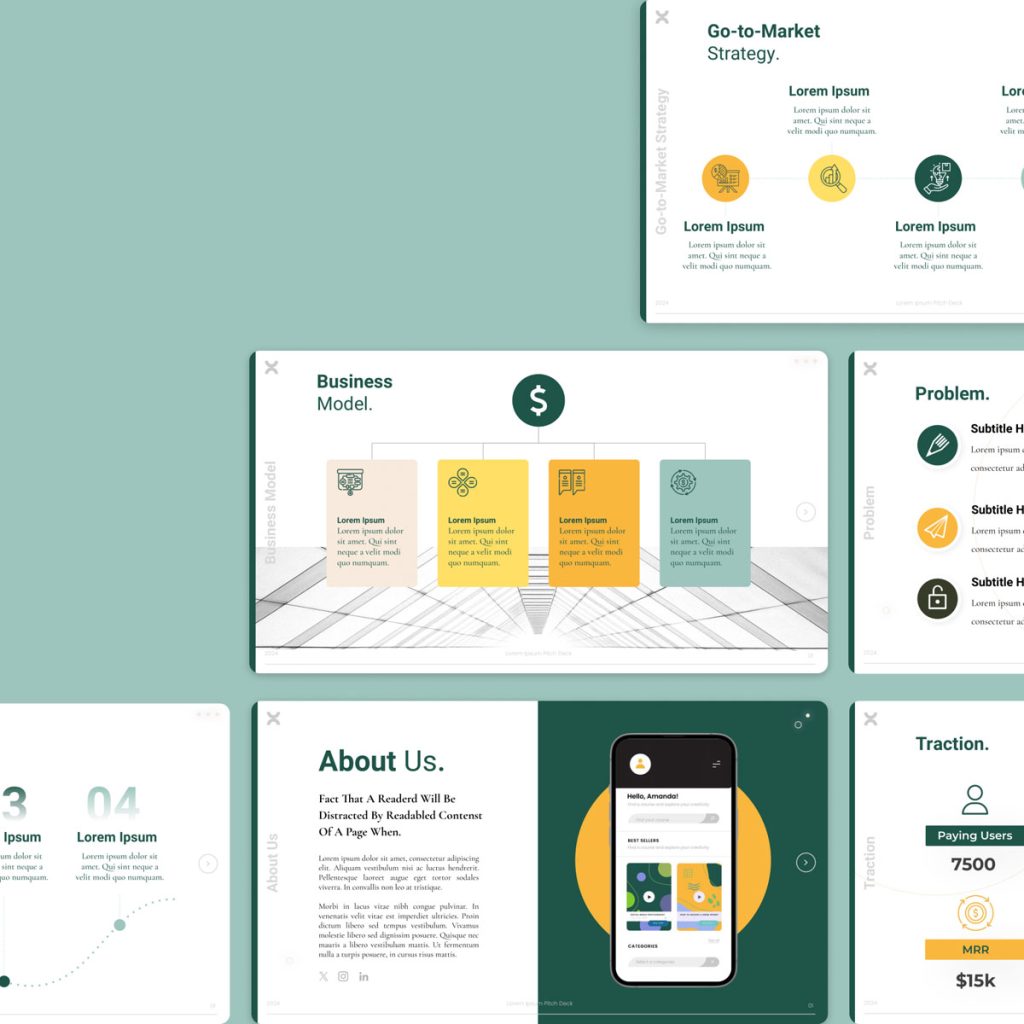Pitch Deck Template - Startup Pitch Deck Studio